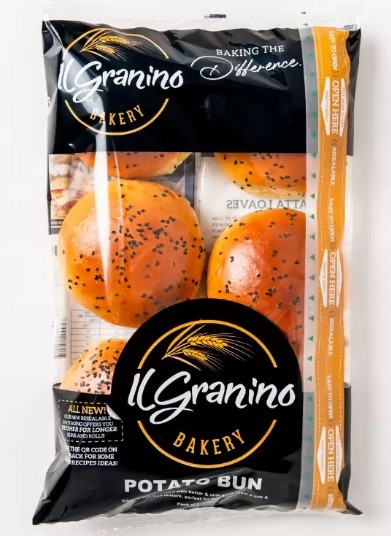 IL GRANINO NAKED POTATO BUNS (6PK) - Ryan's Quality Meats